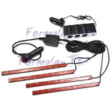 Formula-J87 LED Strip Car RGB Interior Light Kit Bluetooth Wireless APP ...