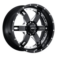 17" Black With Natural Beadlock Ring RT231 AL Monster Wheel by RaceLine ...