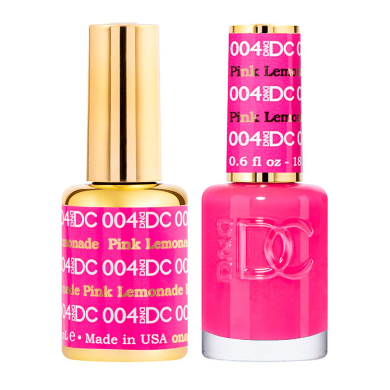 Pink Lemonade #004 & Matching Polish Set - DND Gel & Lacquer - Walmart.com