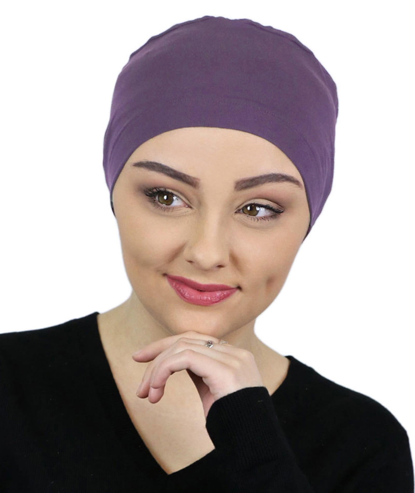 Serena Bamboo Sleep Cap Chemo Headwear Cancer Hat Sleeping Night Beanie ...