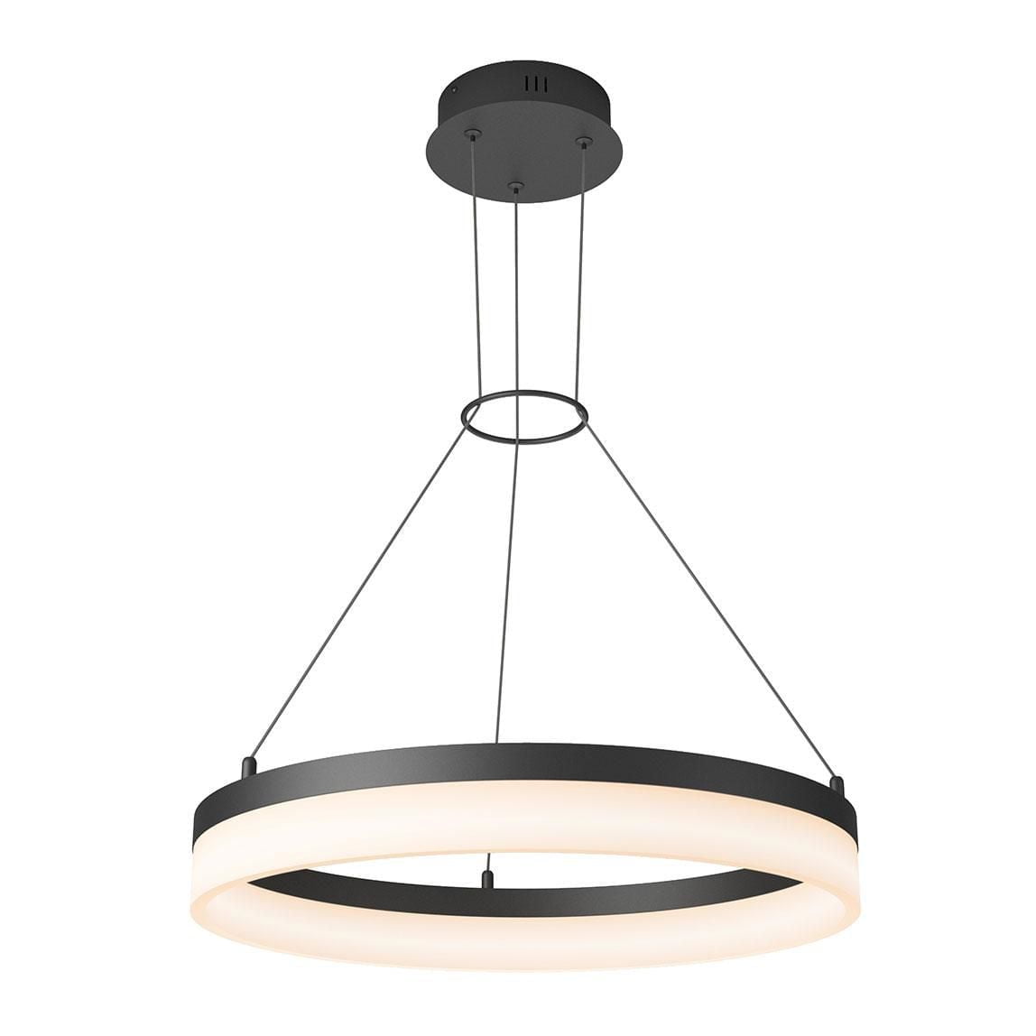 Click here for Artika Optical Led Pendant  Black 20 In prices