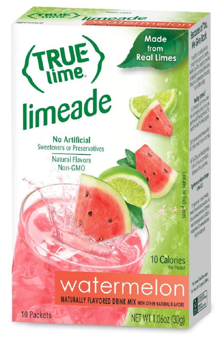 NEW FLAVOR: True Lime | WATERMELON AQUA FRESCA (Pack of 4) 10ct each ...