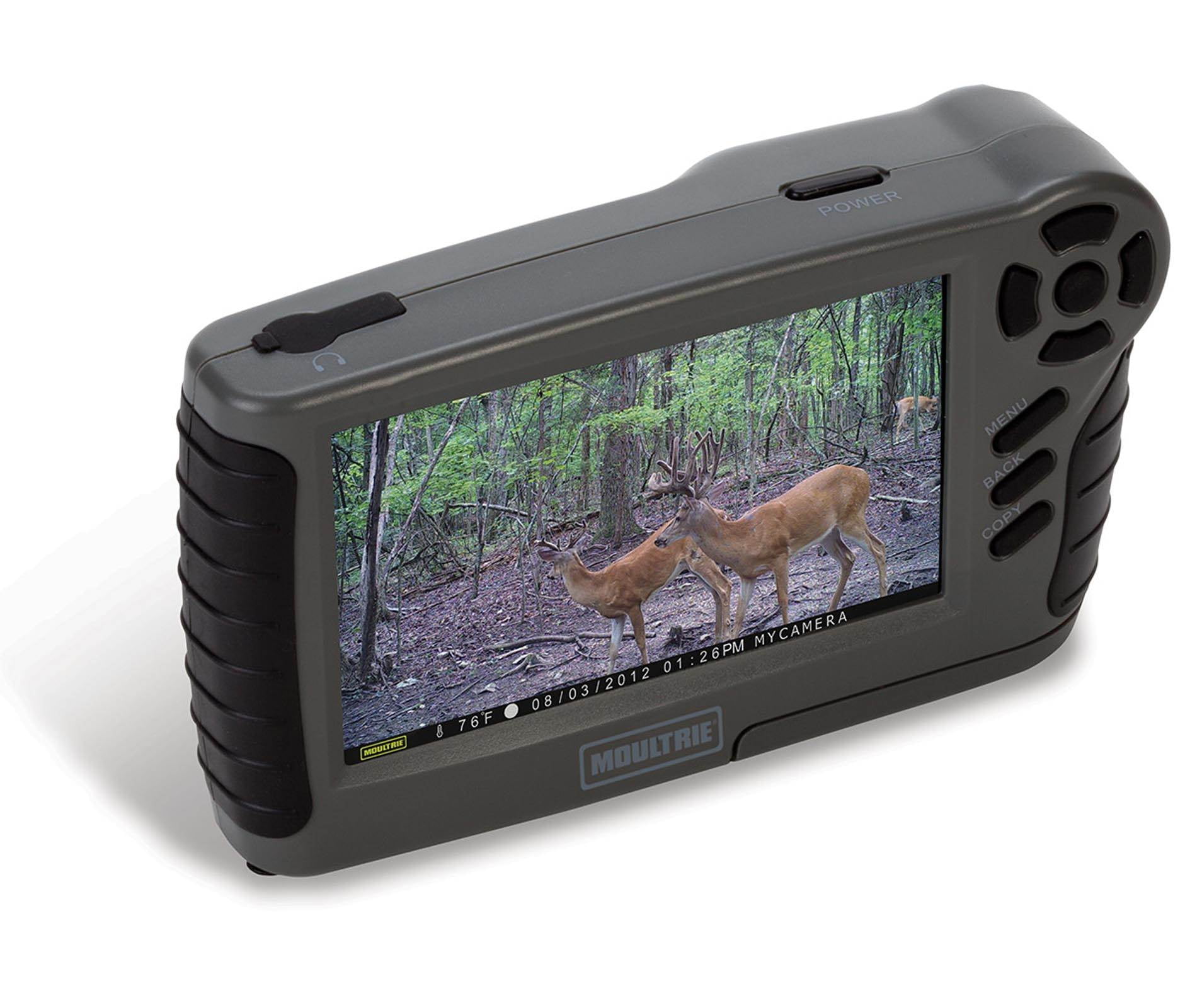 NEW! MOULTRIE Game Trail Camera Picture & Video Viewer w/ 4.3" Screen ...