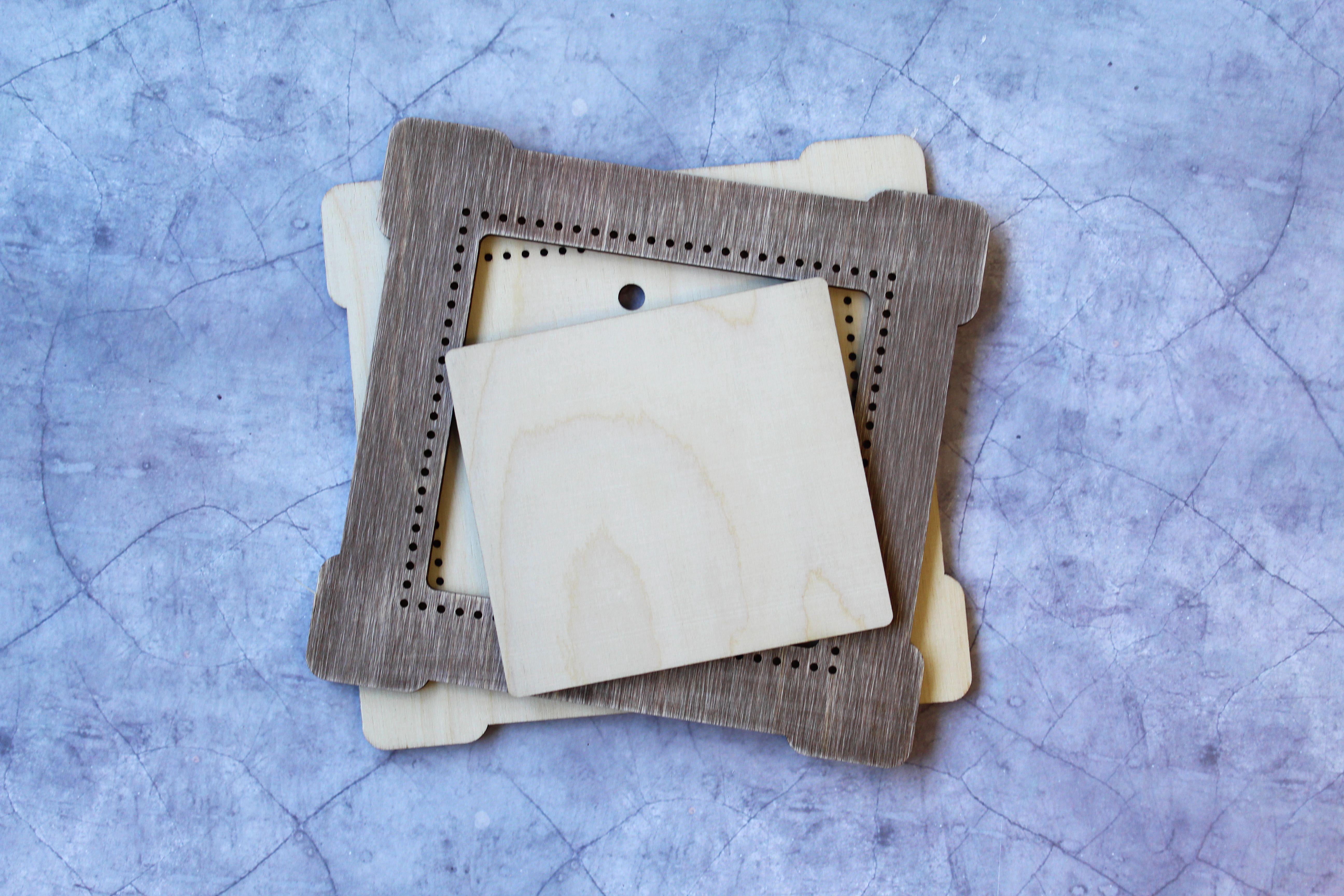 Square Frame Brown OP-263 - Walmart.com