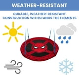 Marvel Spider-Man 40-inch Saucer Swing – Includes Hardware for Swing ...