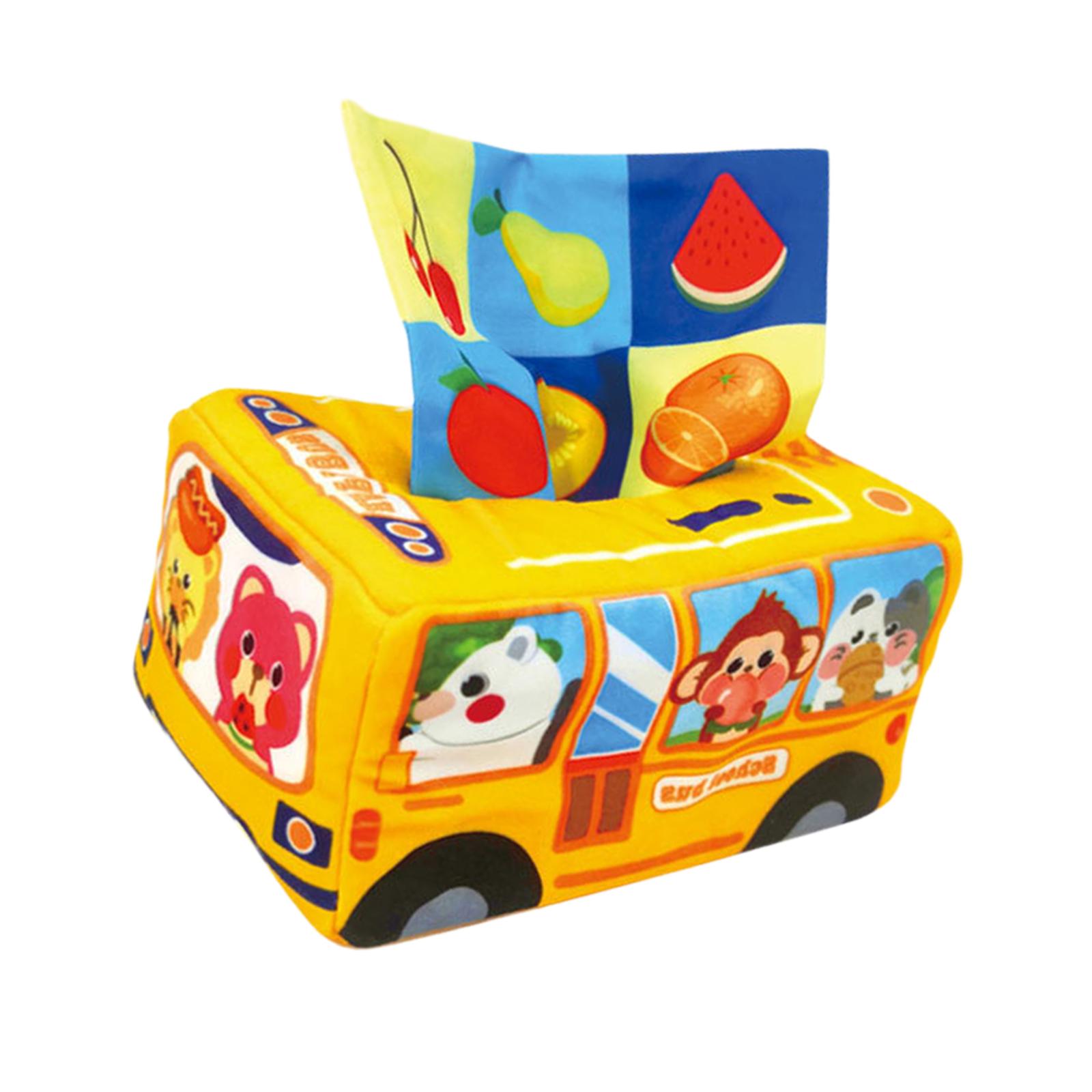 Baby Tissue Box Toy Manipulative Pull Tissues Actividades para pequeños ...