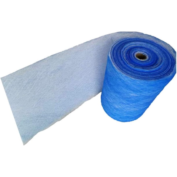 wioboy Paint Booth Exhaust Filter Roll, 25"x 100 ft, Spray Booth Filter ...