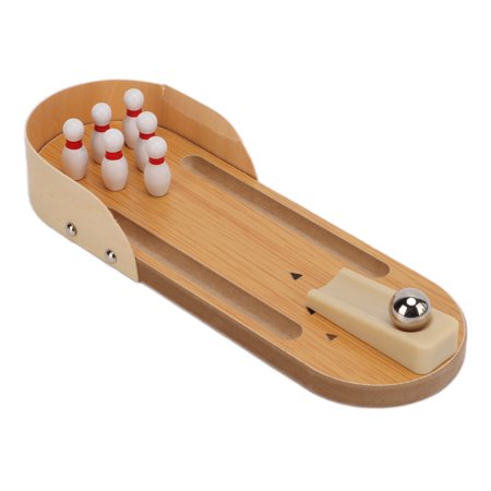 Desktop Bowling Game Set, Portable Mini Tabletop Bowling Game Set ...