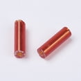 1Pound Glass Bugle Beads Seed Beads Mixed Color about 6mm long 2mm wide ...