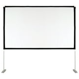 onn. 100" Portable Indoor/Outdoor 16:9 Theater Projection Screen ...
