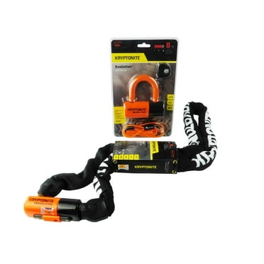 Kryptonite Evolution Series 4 1090 Integrated Chain Bicycle Lock ...