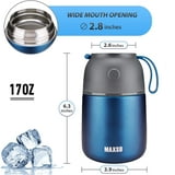 Bobike Insulated Thermo Food Jar for Kids 17 oz Soup Thermal Containers ...