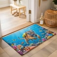 Rectangle Rug 2x3ft Area Rug, Underwater Diving Tiger Ocean Life Area ...