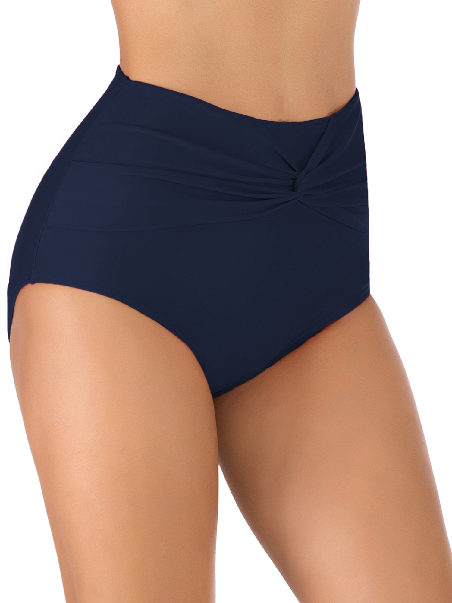 Sexy Dance Womens Bikini Bottoms High Waisted Bathing Suit Bottoms