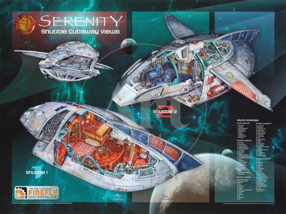 Firefly Ship Poster