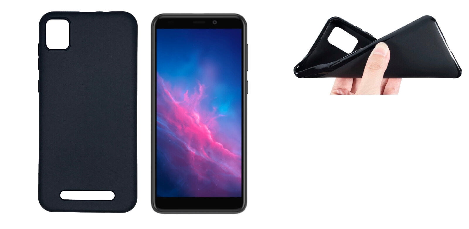 For Cloud Mobile Stratus C7 TPU 1-Piece Flexible Skin Cover Phone Case ...