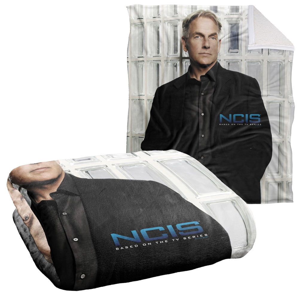 NCIS Blanket, 50"x60", Glass Wall Silky Touch Sherpa Back Super Soft ...