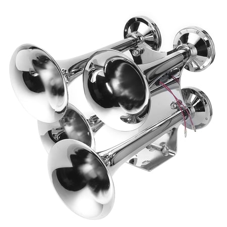 4 Trumpets Horn 145db Air Horn 12v/24v Horn Truck Horn Air Horn ...