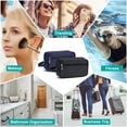 FITDON Men's Toiletry Bag, Portable Travel Wash Bag, Waterproof Shaving ...