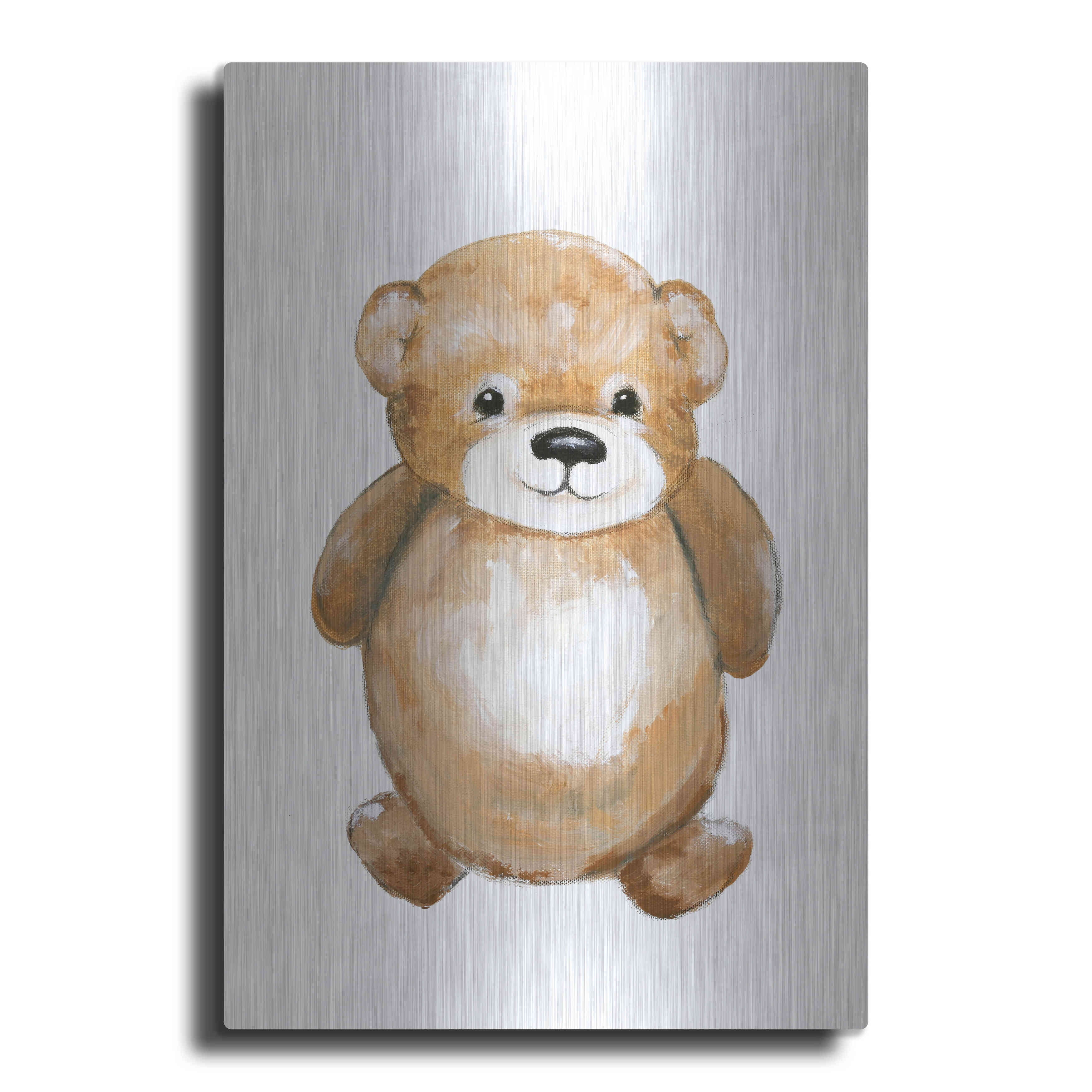 Luxe Metal Art 'Little Bear' by Design Fabrikken, Metal Wall Art, 12 ...