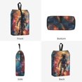 Astronaut Planet Space Galaxy Psychedelic 1 PC Portable Travel Shoe ...