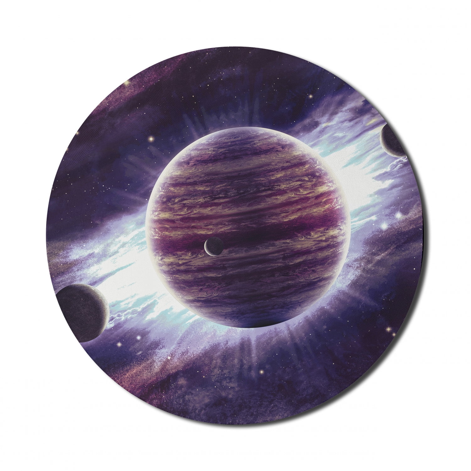 Galaxy Mouse Pad for Computers, Outer Space Theme Planets Saturn Mars ...