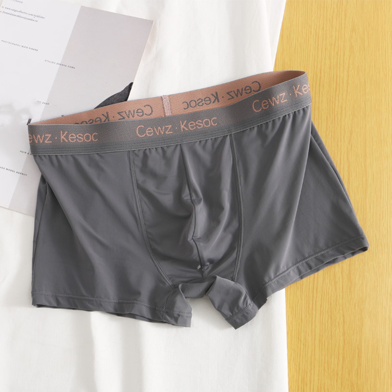 Click here for Amzcrzy Mens Underwear With Pouch Breathable Boxer... prices