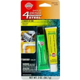 VERSACHEM 4 Minute Steel Epoxy Adhesive, Dark Gray, Industrial Strength ...