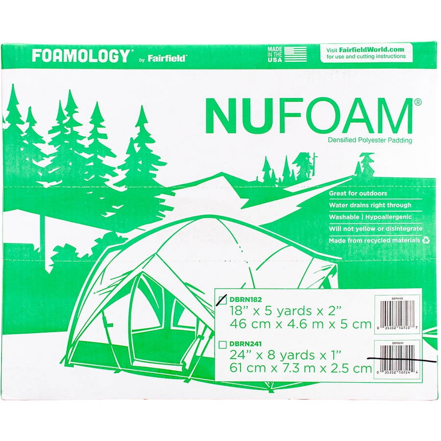 Poly-Fil Nu-Foam Rolled, 18" x 2" x 5 yd - Walmart.com