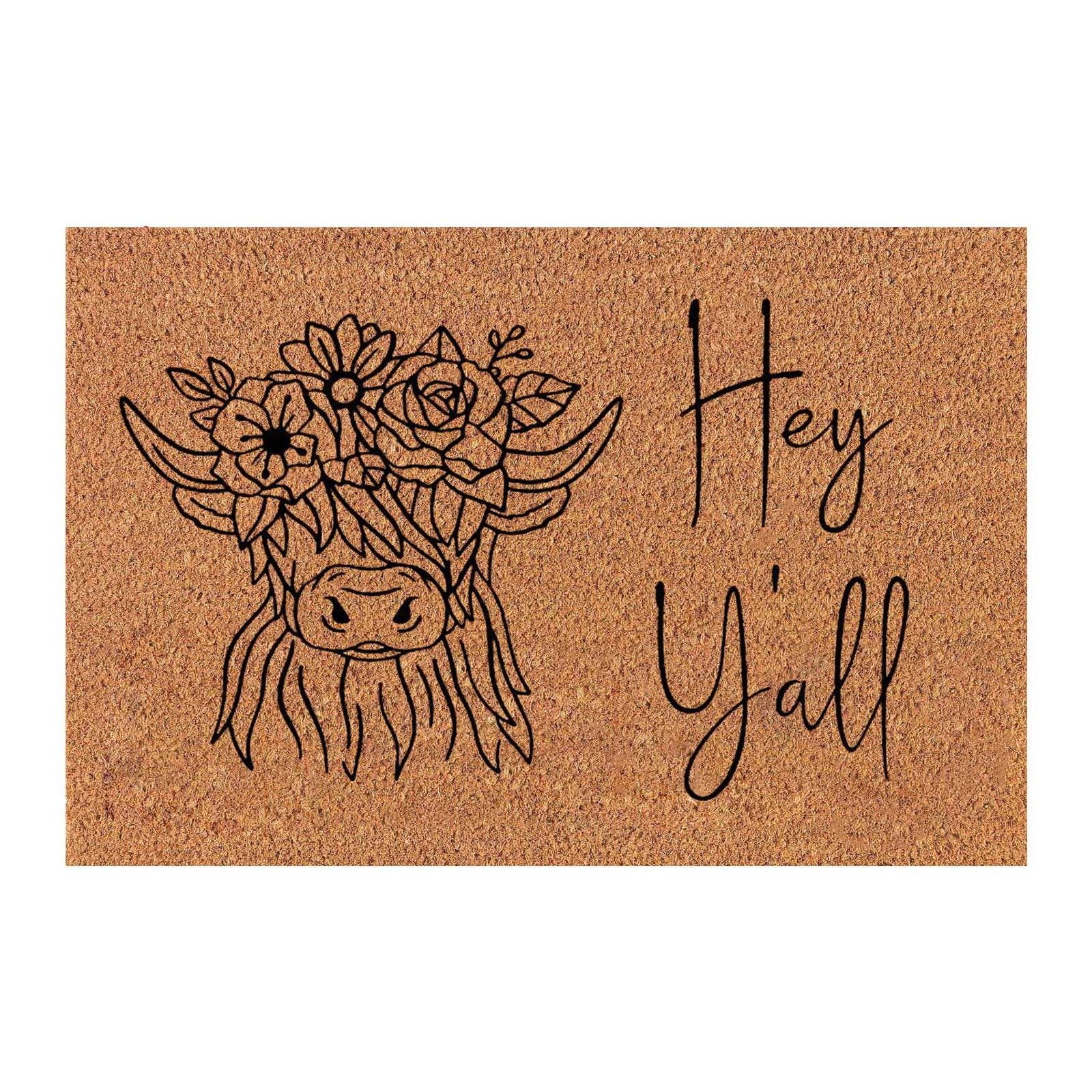 Click here for Adviicd Cows Shaggy Doormat Themed Doormat Entranc... prices