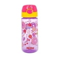 Nuby 18oz Silicone Sipper Cups for Toddlers, Push Button Cap, Pack of 2 ...