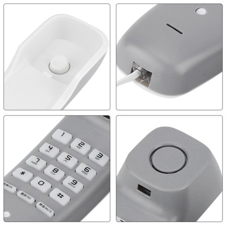 Wall Mounted Telephone, Landline Wall Phones Anti-interference Noise ...