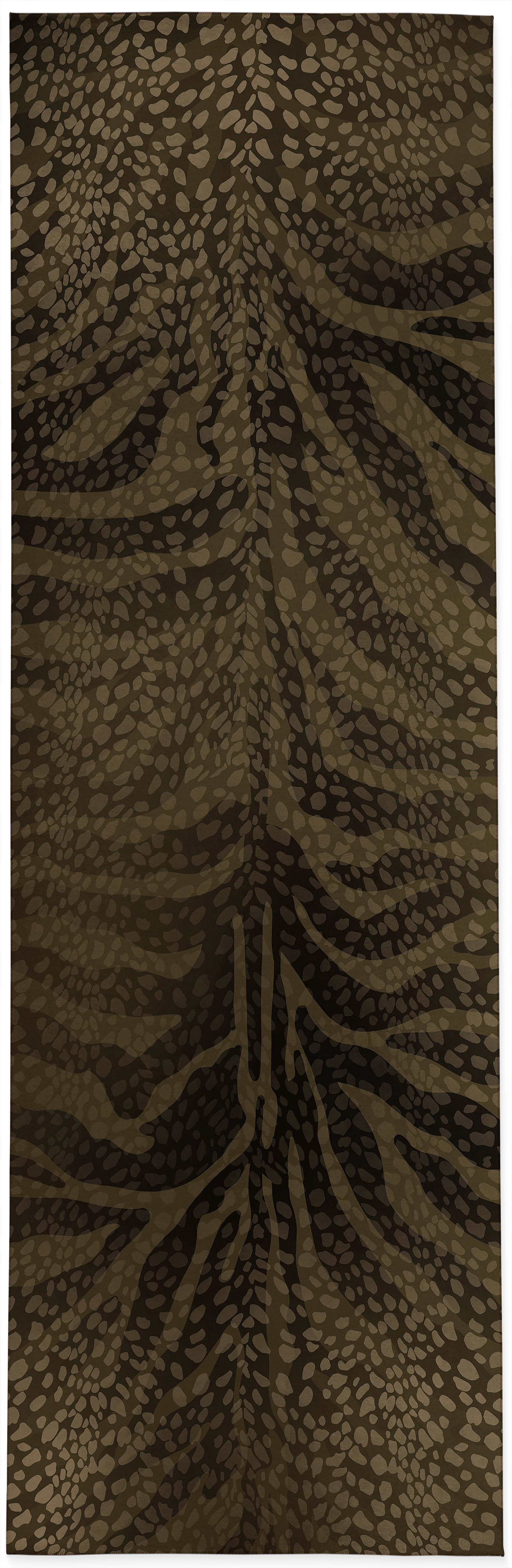 ZEBRA SPOTS BROWN Kitchen Mat By Kavka Designs - Walmart.com