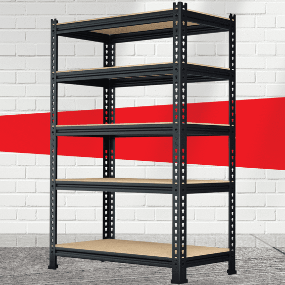 5 Tier Garage ShelvingHeavy Duty Storage Shelves Load 2020LBS ...