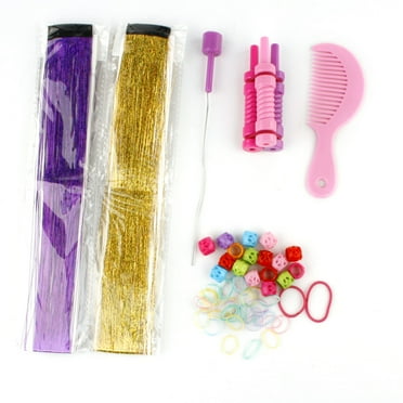19 Pcs Hair Braiding Tool, DIY Hair Styling Tool Kit Updo Ponytail ...