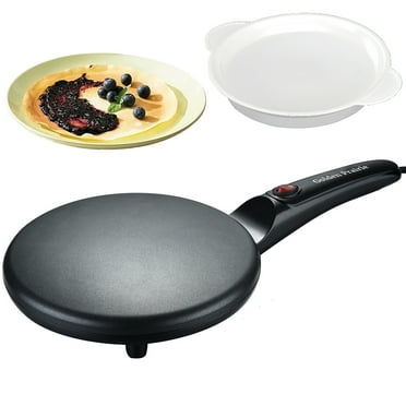 MasterChef Cordless Pancake & Crepe Machine with Non-stick Plate ...