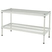 ZenSports 5-Tier 300LBS Steel Wire Shelving Unit with Wheels for ...