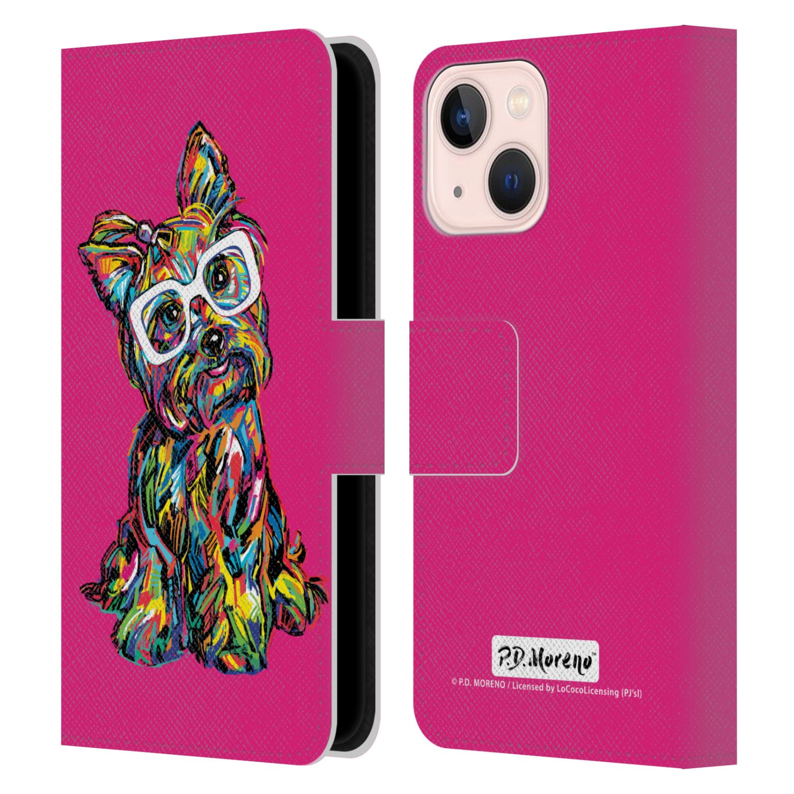 Head Case Designs Officially Licensed P.D. Moreno Dogs Yorkie Leather ...