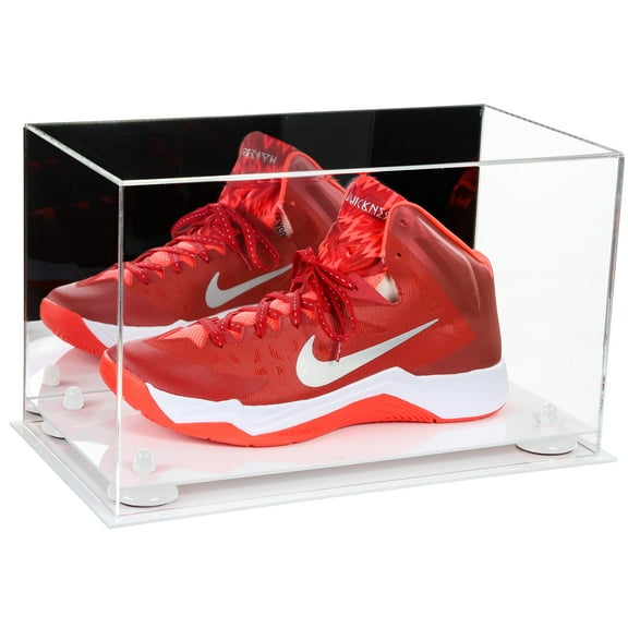 Deluxe Acrylic Large Shoe Display Case for Basketball Shoe Soccer Cleat ...