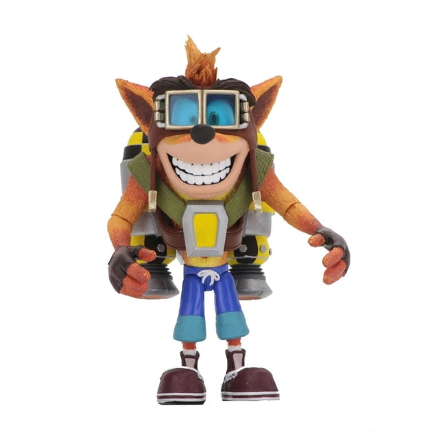 NECA - Figura de acción a escala Crash Bandicoot de 7 "? Crash de lujo ...