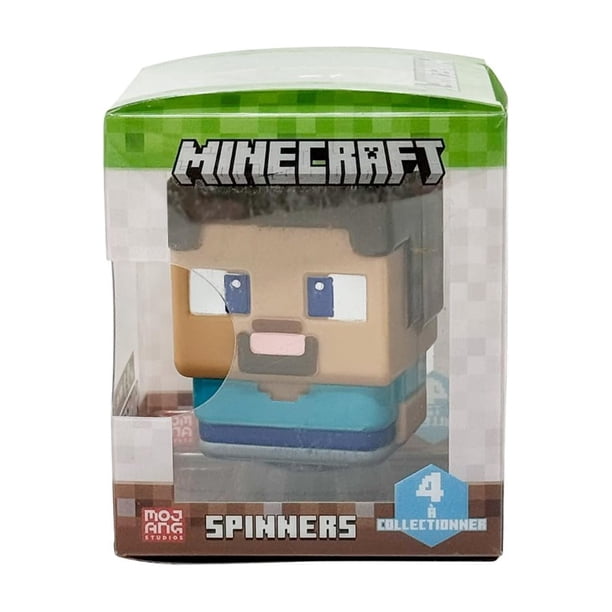 Personaje de Steve de Minecraft de Just Toys LLC de Fidget Spinner ...