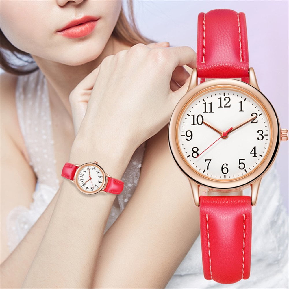 Click here for Generic Sleek Minimalist With Strap Dial Women‘s Q... prices