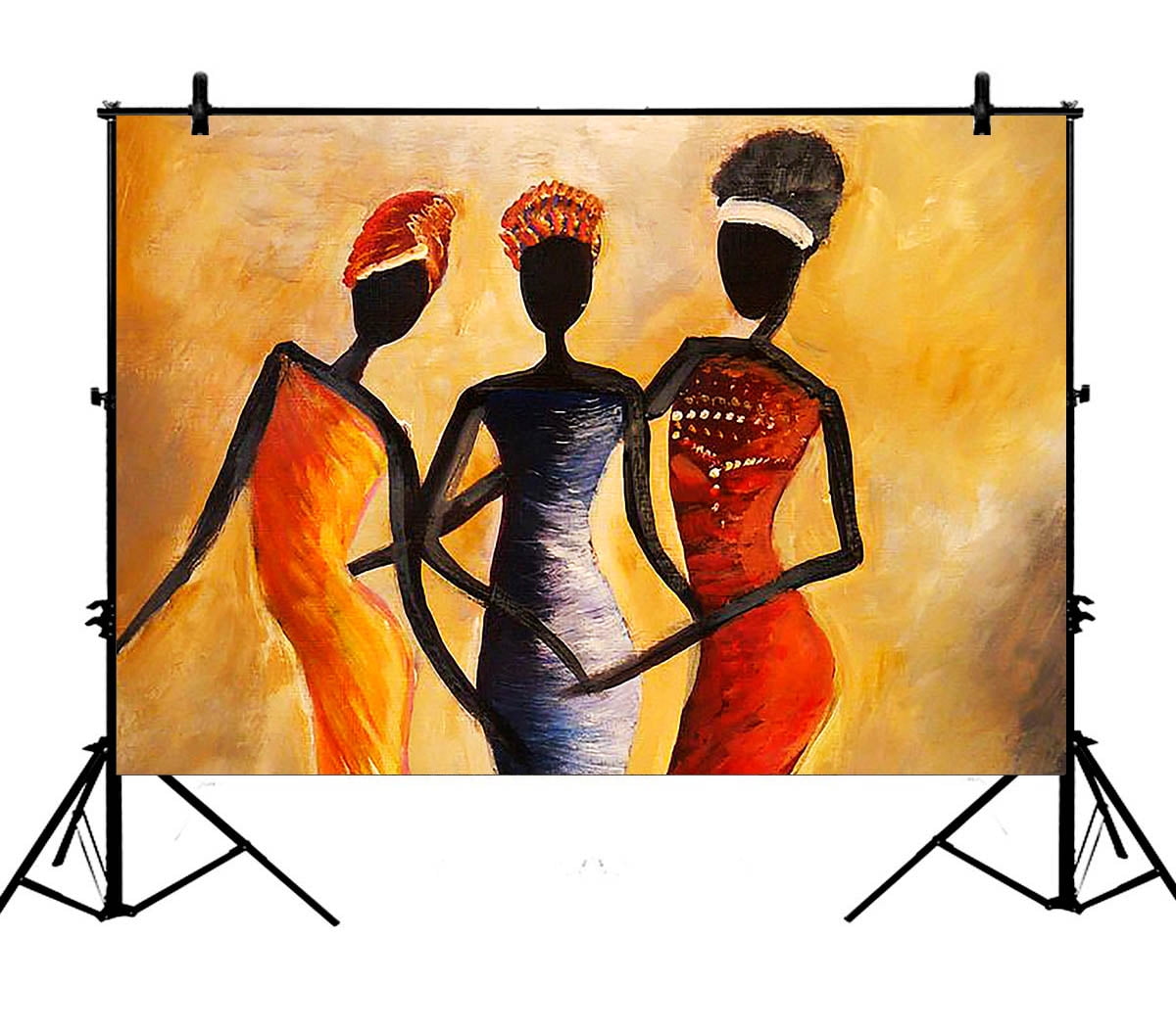 GCKG 7x5ft Afro American Women Theme Polyester Photography Backdrop ...