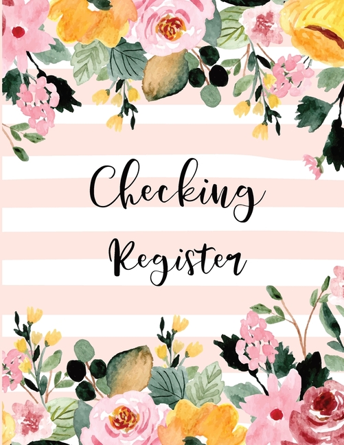 Check Register Check Log Book Large Print Check Registers For Check Register Check Log Book Large Print Check Registers For