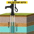 VEVOR Antique Hand Water Pump Pitcher Pump Cast Iron for Yard Ponds ...