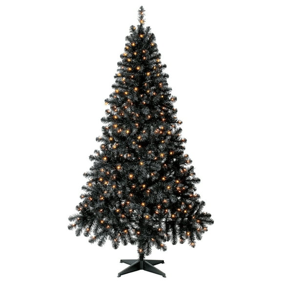 6.5 ft Pre-Lit Madison Pine Artificial Christmas Tree with 250 Color ...