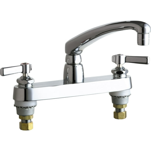 Chicago Faucets 1100-369Ab Commercial Grade Kitchen Faucet - Chrome ...