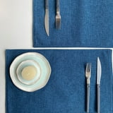 Cup Mat, Fabric Placemats Machine Washable Placemats Heat Resistant ...