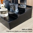 Wooden Cologne Organizer for Men, Display Risers Countertop Organizer 3 ...