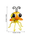 Bee Art Metal Wall Art Garden Decor for Outdoor Fence Wall Rustic ...